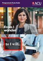 ACU course guides - Study at ACU